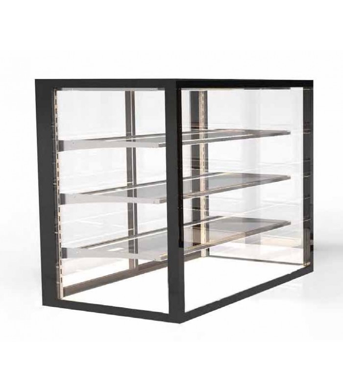 Neutral display case 1000mm wide, from Sayl | Cateringinventar.dk
